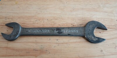 Vintage Blackhawk Armstrong Chicago 1729 Open End Wrench 5/8"-3/4" USA ...