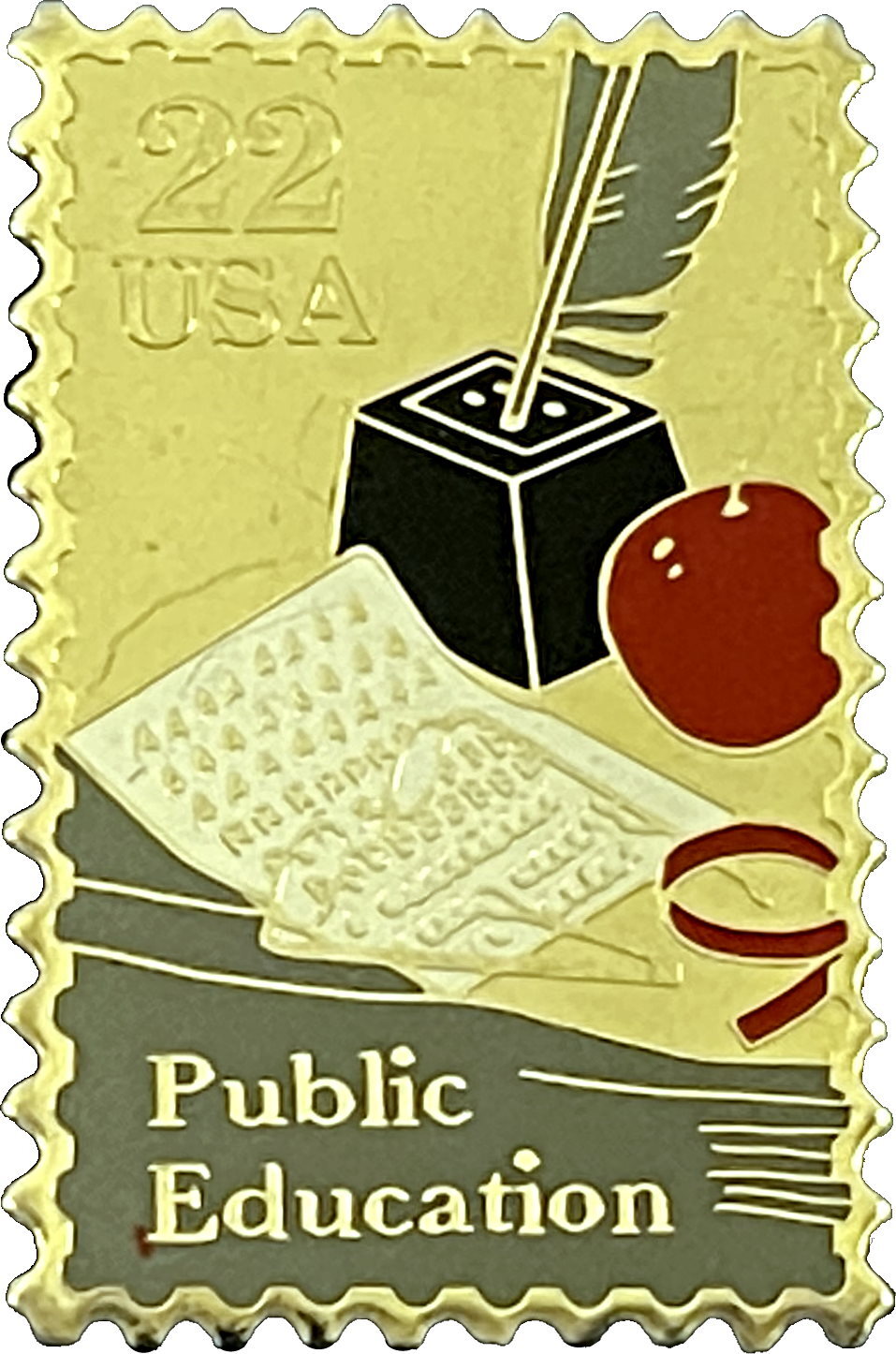 Public Education 22 Cent Stamp