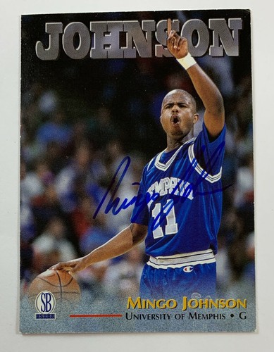 1997 Score Board Mingo Johnson Autograph Auto BA7 | eBay