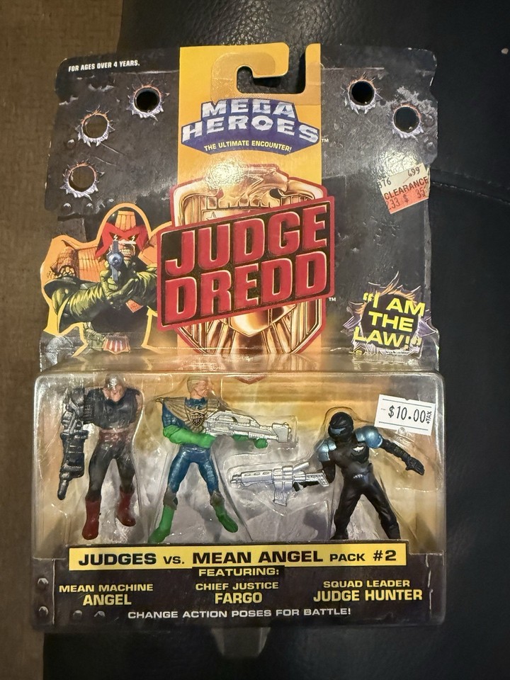 Judge Dredd Mega Heroes Bundle Mattel | eBay UK