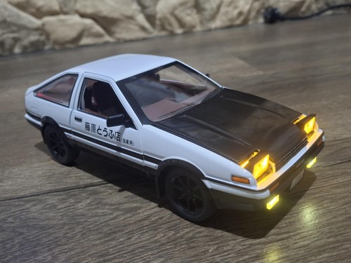 MINIAUTO INITIAL D 1986 TOYOTA TRUENO AE86 1:24 8" DIECAST CAR | eBay ...