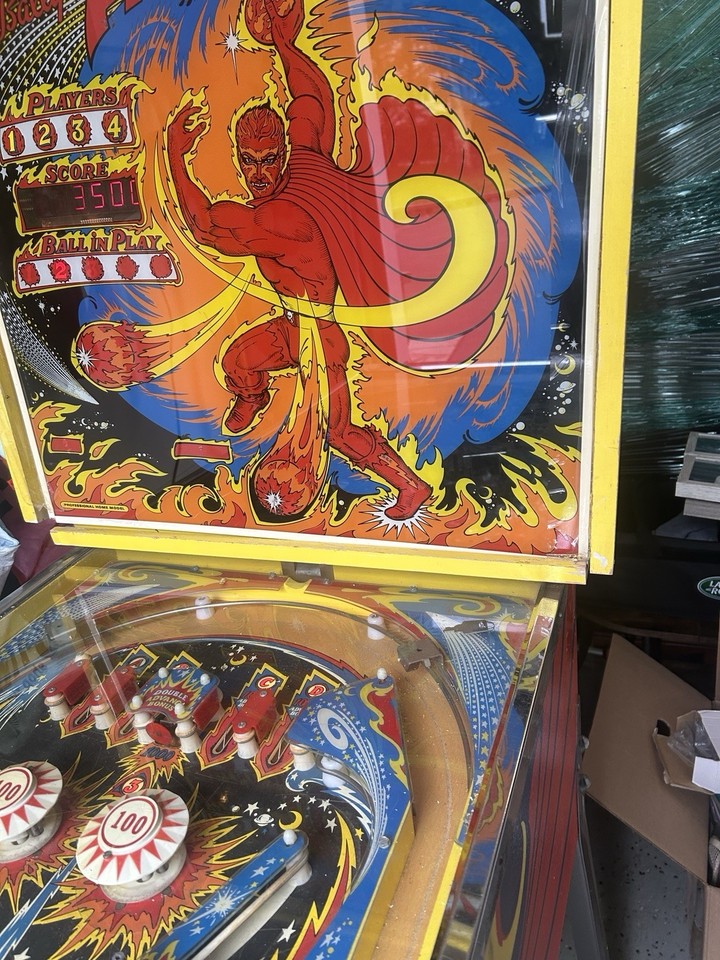 Bally Fireball Pinball Machine Home Version Working- Needs Some TLC | eBay