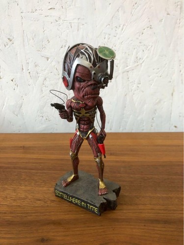 Iron Maiden Eddy Head Knocker Figure, Neca, Cyberpunk Helmet, Weapon ...