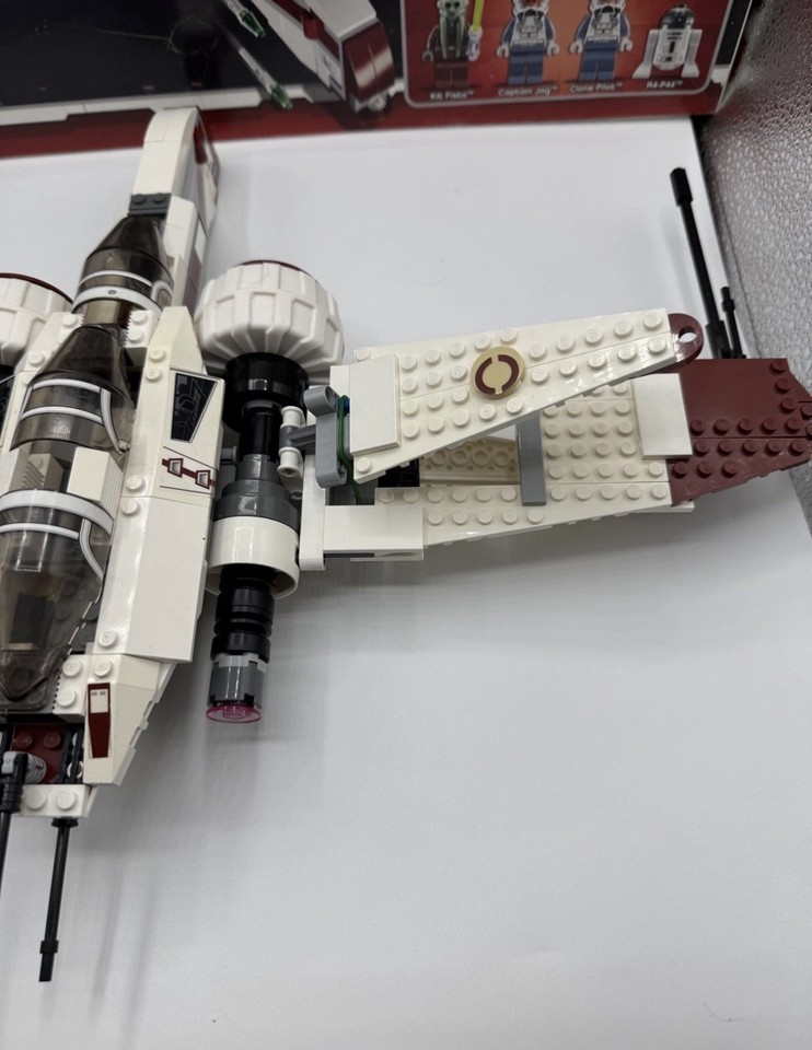 LEGO Star Wars ARC-170 Starfighter 8088 Complete Kit Fasto Capt Jag ...