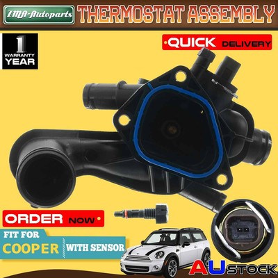 Thermostat Housing Assembly for Mini Cooper S Clubman R55 R56 R57 1.6L ...