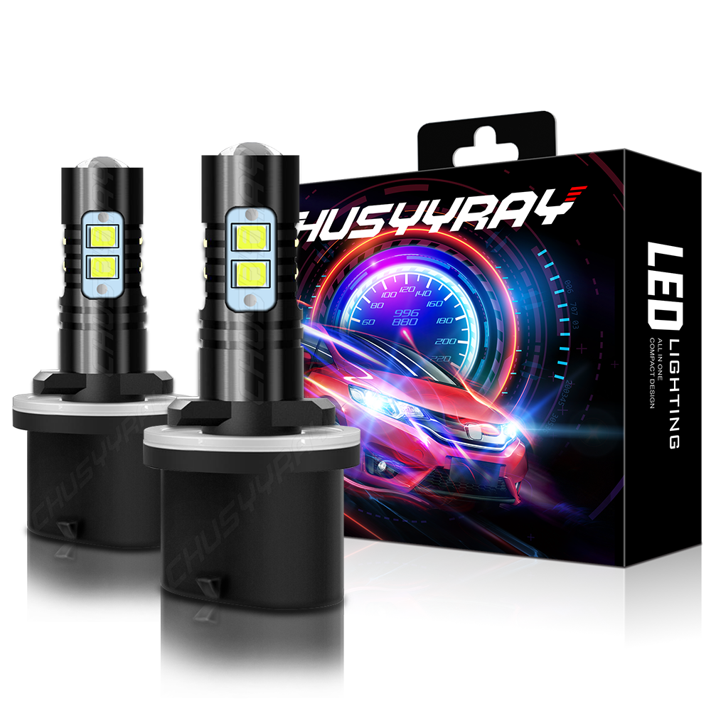 880 885 LED Headlight Bulb For Arctic Cat 0609-252 Low Beam Kit 6500K ...