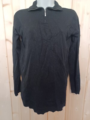 Cyrus zip Sweater Black Small Size S | eBay