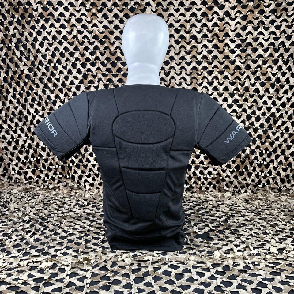 NEW Warrior Shield Paintball Chest Protector - Black - Large/X-Large | eBay