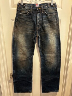 RARE! $897 PRPS JAPAN P39P011 IMPALA RELAXED FIT GRAPHITE DIRTY MINER ...