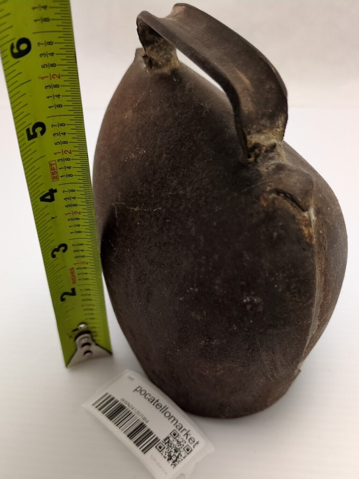 6" Vintage Large J. Firmann Hallmark Size# 3 Cow Bull Bell Swiss Made ...