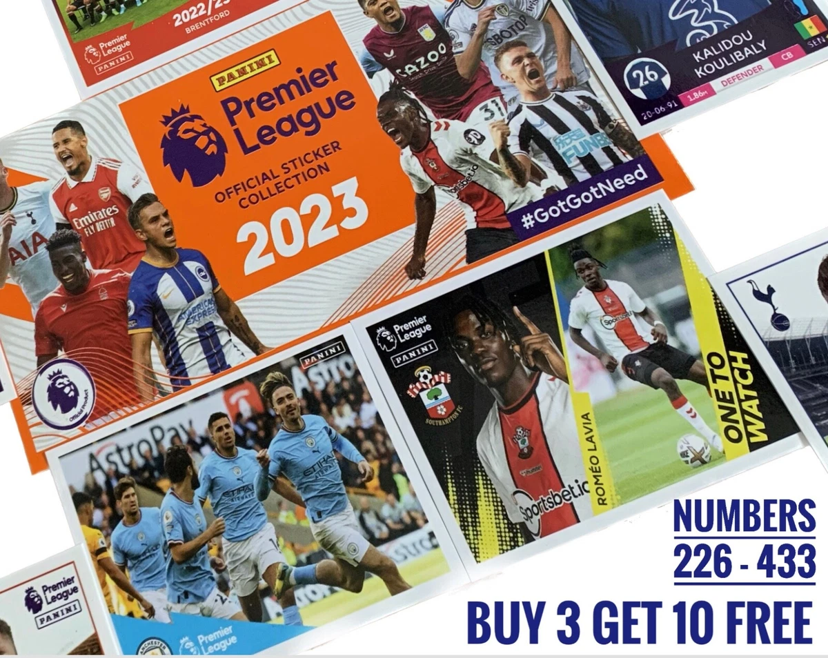 Panini 2022 2023 Sticker Book Check List Tick List Swap, 43% OFF