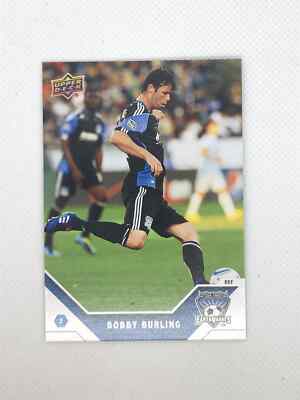 2011 Upper Deck MLS | #143 Bobby Burling San Jose Earthquakes | Base ...