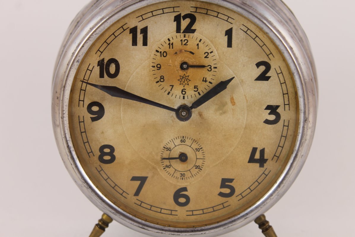 Vintage Old German Made Junghans Desk Alarm Clock Ebay Wecker / Uhren