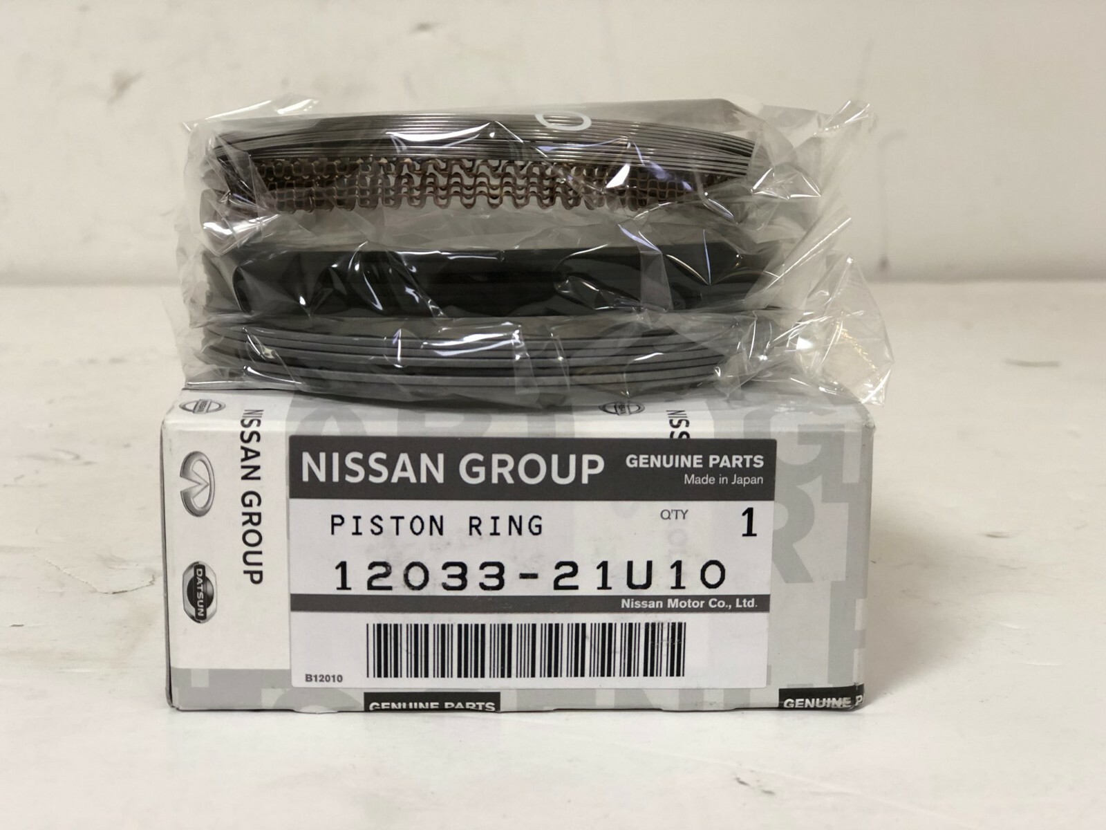 12033-21U10 Nissan Skyline R33 Rb25Det Engine Genuine 86Mm Piston Ring ...