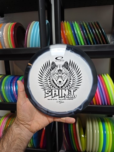 Latitude 64 Black Orbit Saint Pro 175g Tattar Disc Golf Driver Trilogy ...