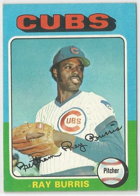 1975 Topps Mini Baseball #566 Ray Burris - Chicago Cubs | eBay