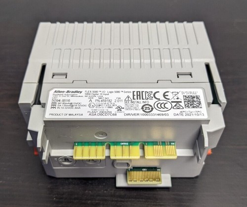 Allen-Bradley Flex 5000 Digital Input Module 5094-IB16 5094IB16 | eBay