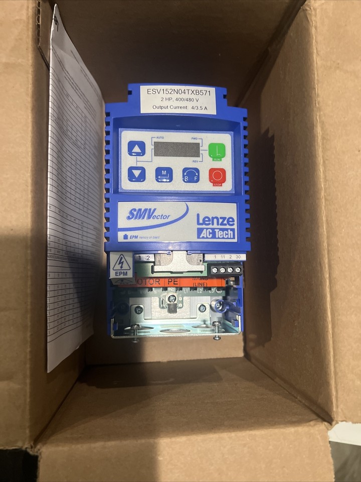 Lenze AC Tech VFD ESV152N04TXB571 Variable Frequency Drive VFD | eBay