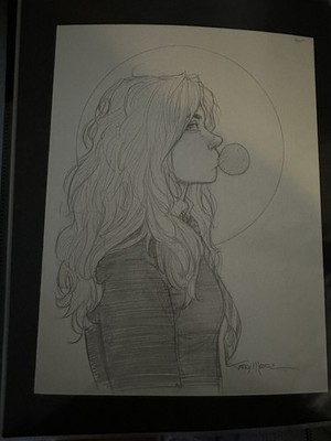 Katchoo Original Comic Art Terry Moore Strangers In Paradise | eBay