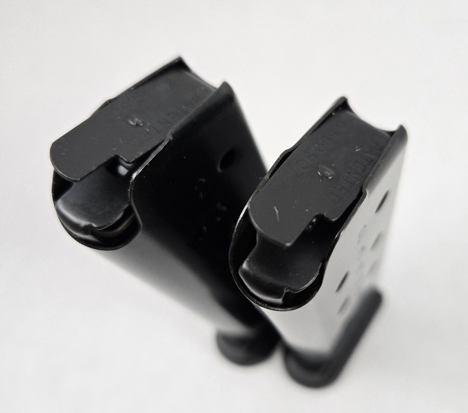 Lot Of 2 Used Checkmate 1911 Fullsize 8 Round 45 ACP Magazines Mags ...