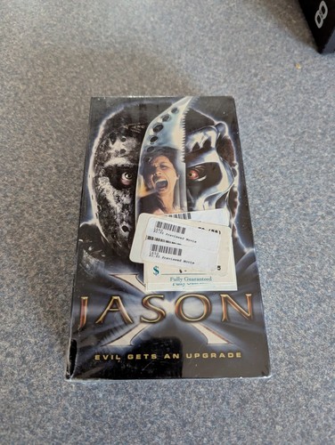 JASON X (2001) SEALED VHS Friday the 13th Slasher in Space Horror Sci F ...
