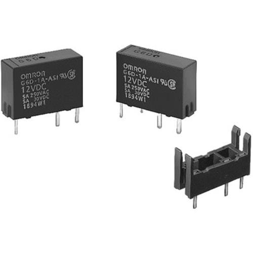 1pk OMRON ELECTRONIC COMPONENTS G6D-1A-ASI-NP DC24 Power PCB Relay, 5 A ...