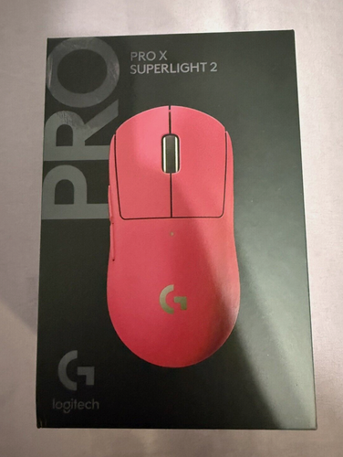 Logitech G PRO X Superlight 2 Wireless Gaming Mouse-Magenta - Brand New ...