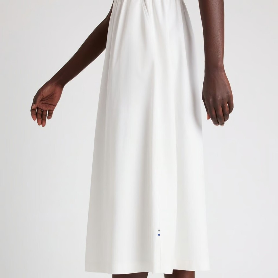 Kit and Ace Sublime A Line Skirt Tencel Woven in Ecru Size Extra Large ...