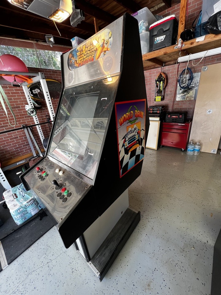Arcade Cabinet With Raiden Fighters Pcb And Multicade Pcb With 60 Games ...