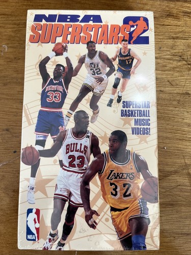 NBA SUPERSTARS 2 VHS Tape 1992 CBS FOX VIDEO SPORTS 40 Min. Sealed | eBay