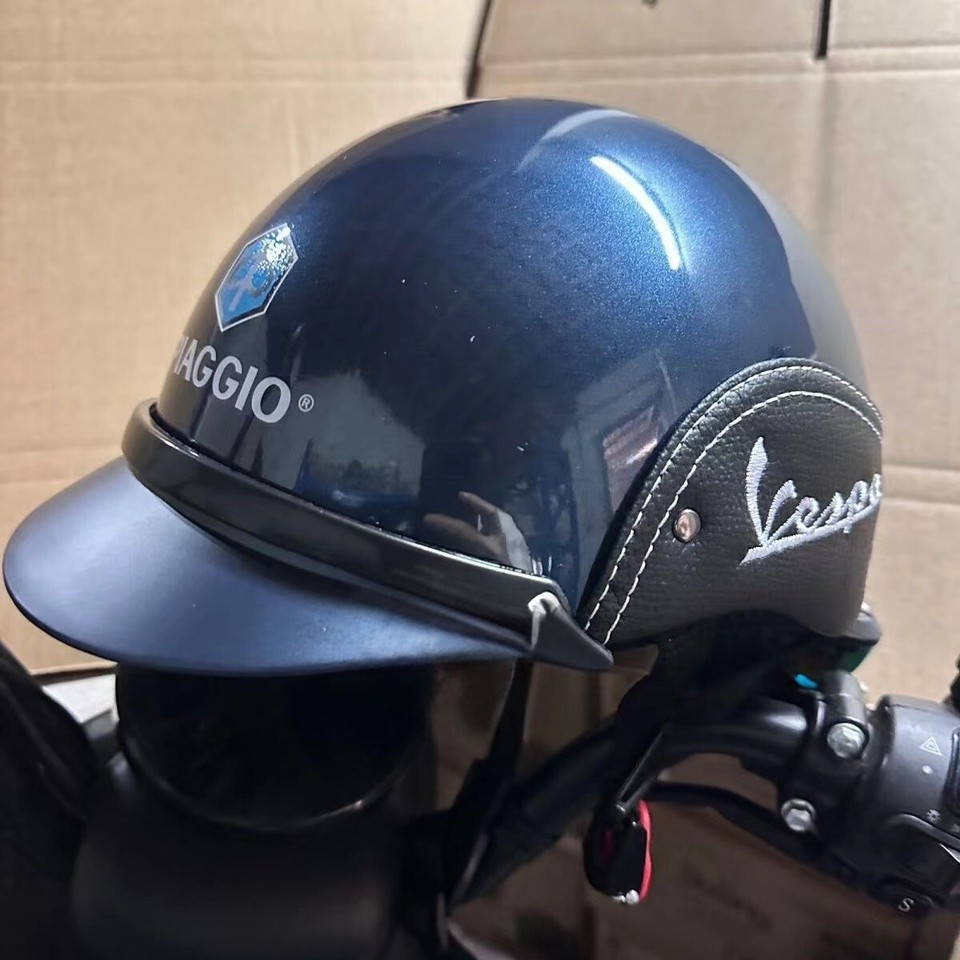 For Vespa GTS300 Spring/Sprint 150 Helmet Half Helmet Removable and ...