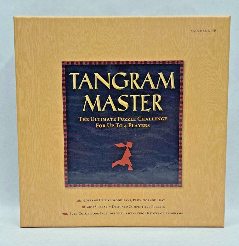 Tangram Master Ultimate Puzzle Challenge - New & Complete w/ 200 Puzzle ...