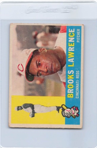 1960 Topps #434 Brooks Lawrence Reds EX *11727 | eBay