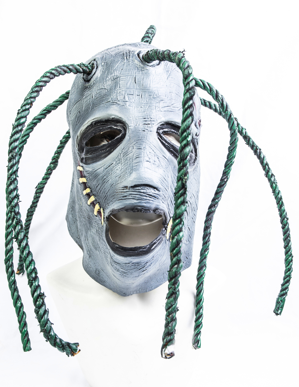 Corey Taylor style full head latex mask with dreadlocks slipknot fancy ...
