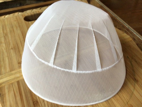 Amish Mennonite Hand Made White Mesh Prayer KAPP 22 1/2 EUC Plain ...