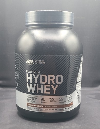 Optimum Nutrition Platinum Hydro Whey Protein Powder Turbo Chocolate 3. ...