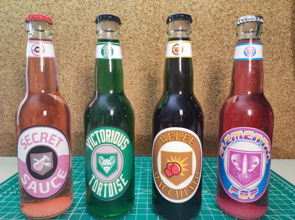 Call of Duty Black ops Zombie Perk Sodas bottles Custom order | eBay