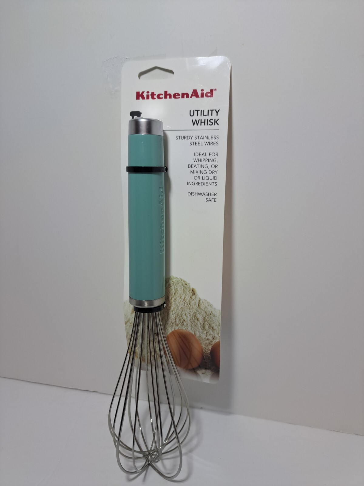 KITCHENAID AQUA SKY GOURMET UTILITY WHISK NEW STYLE KO060OHAQA | eBay