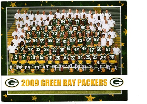 VINTAGE ORIGINAL 2009 GREEN BAY PACKERS 8x10 TEAM PHOTO FOOTBALL NFL | eBay