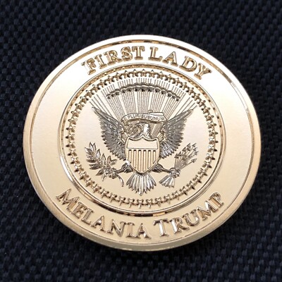 OFFICIAL FLOTUS MELANIA TRUMP Challenge Coin | eBay
