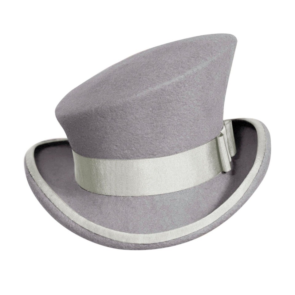 Asymmetric Top Hat Wool Hat Unisex Hat Steam Punk Hat Fashion Top Hat ...