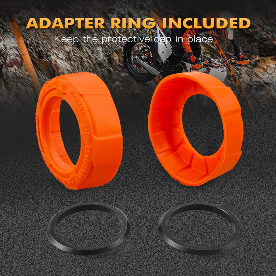 Front Wheel Bearing Caps Guards For KTM 125 250 350 450 SX/SX-F/XC/XCF ...