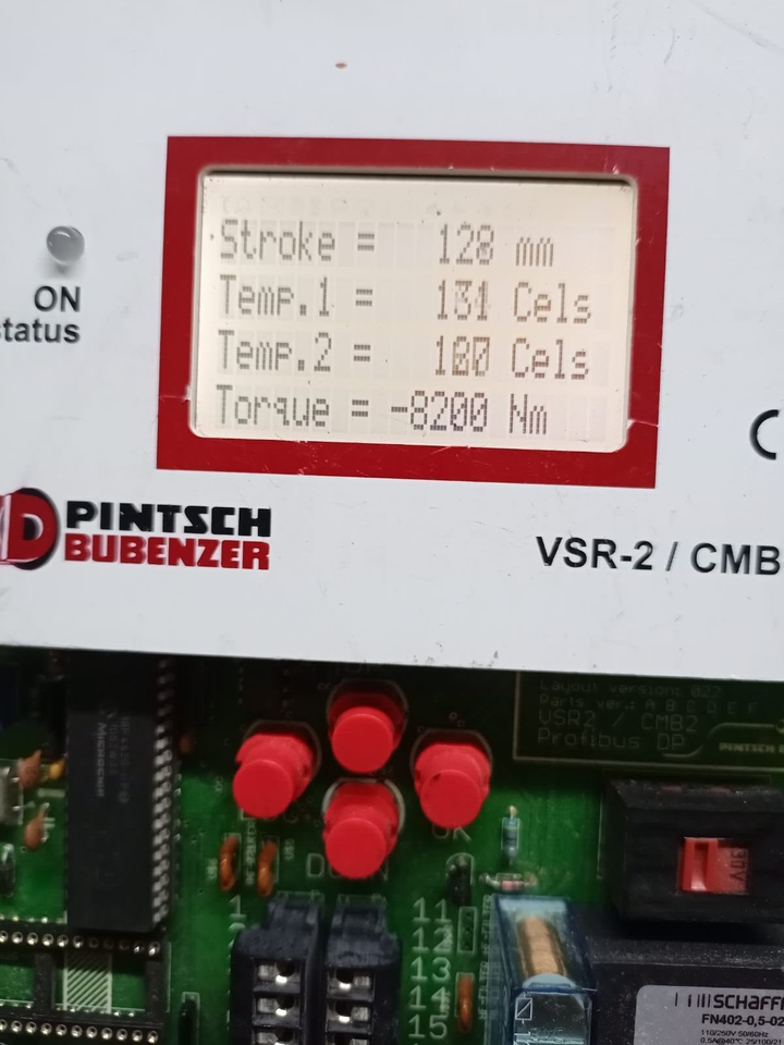 Pintsch Bubenzer VSR2-SB/CMB2 Measurement Monitoring System Ver 022 ...