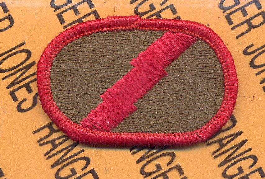 D Co. 101st MI Military Intelligence Bn LRS Airborne Ranger para oval ...