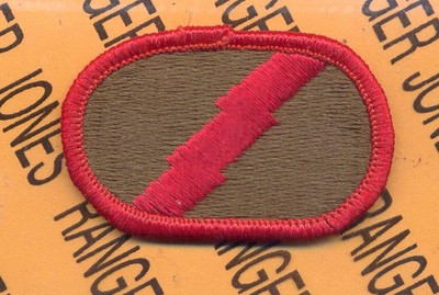 D Co. 101st MI Military Intelligence Bn LRS Airborne Ranger para oval ...