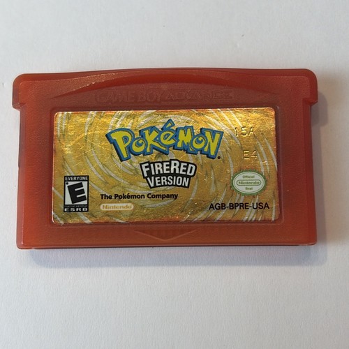 Pokémon FireRed Version (Nintendo Game Boy Advance, 2004) Authentic ...