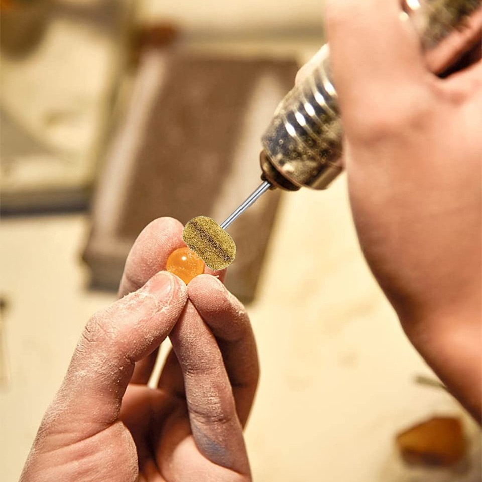 50PCS Abrasive Metal Polishing Buffing Wheel Burr Kit Set for Dremel ...