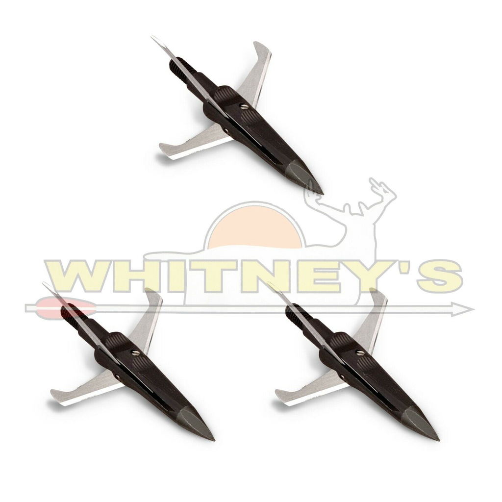 NAP Spitfire Broadheads - 100gr. - 3 blade - 3pk - 60-234 | eBay