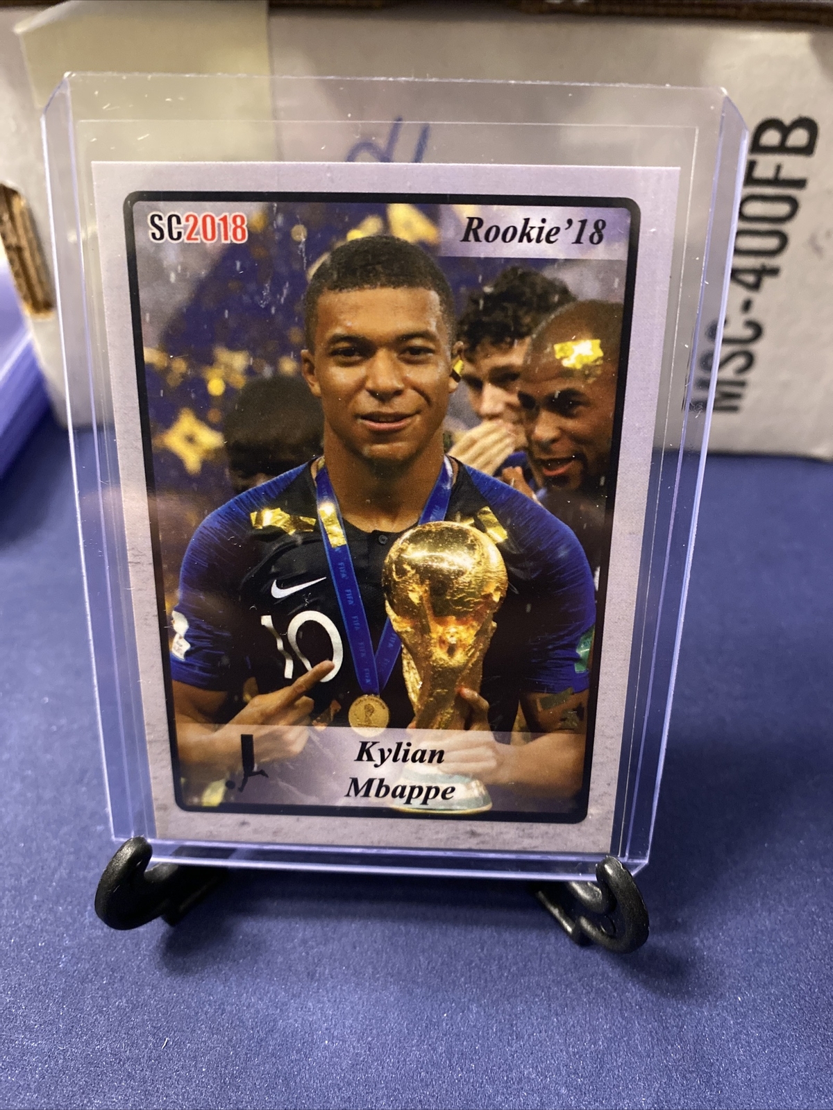 2017-18 SC2018 - KM-1 KYLIAN MBAPPE SILVER ROOKIE CARD RC #D 36/75 ...