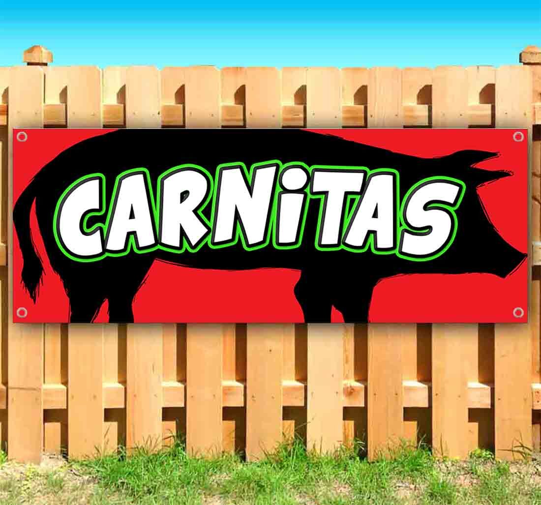 CARNITAS Vinyl Banner Flag Sign Many Sizes PORK SPANISH RETAIL | eBay